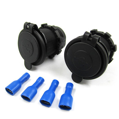 Wholesale 12v Dual USB Port Phone Charger For Car Motorcycle