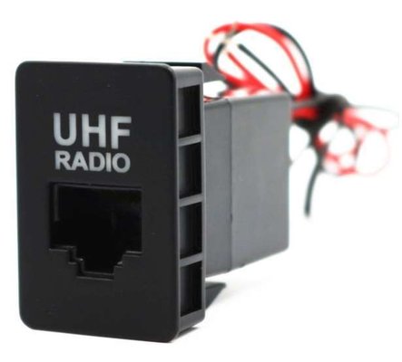 RJ45 Adaptor Blue LED Suits Toyota UHF RADIO Switch Panel Socket