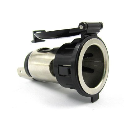 Automotive application Sockets Car Motor Metal Surface Cigarette Lighter Power Socket 12V
