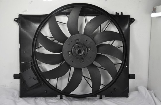 4 Poles 12 Volt Benz Radiator Cooling Fans With Control Unit OEM 2205000293 Nissens 85010