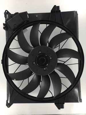 OEM 1645000093 Radiator Cooling Fans Kit With Control Module Mercedes Benz Car Parts