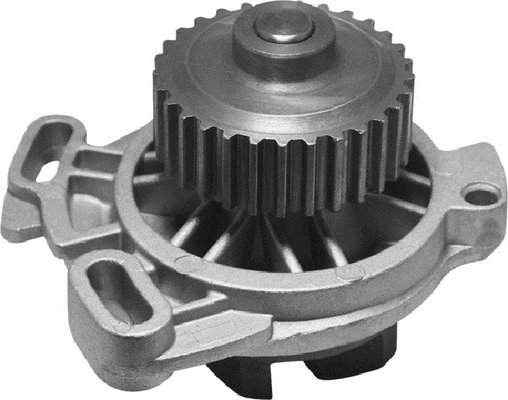 Black Audi 100 Water Pump , P534 Cooling System Water Pump OEM 034121004