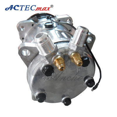 12V Universal Sanden 508 8PK 125mm pulley Serpentine Auto Compressor