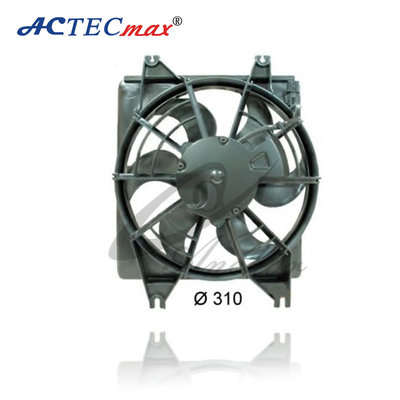 Hyundai Accent Automotive Electric Cooling Fans With Curved Blade