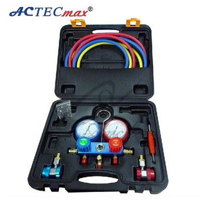 Durable Refrigeration Digital Manifold gauge R134a , R404a , R507a , R22 cars