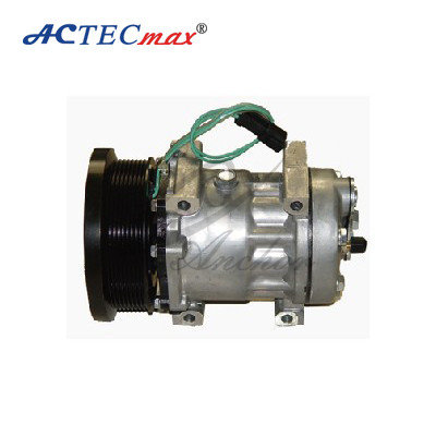 OEM Car Air Conditioning Sanden 7h15 compressor 24V For Trucks PV8