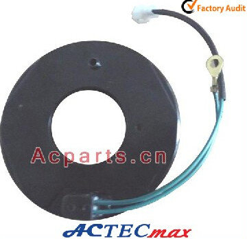 12 Voltage Black Magnetic Clutch , Steel Coils for 10pa17c compressor