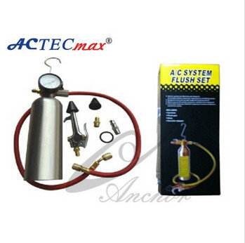 Release Valve Auto Service Tool , A6061 Aluminum Alloy AC System Flush Kit
