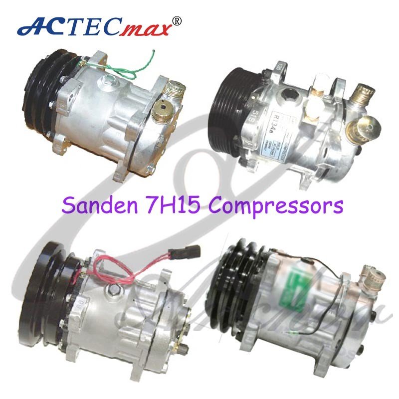 12v / 24v Sanden SD7H15 Auto AC Compressor R134a With PAF / Equivalent