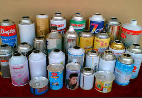 Tin Plate / Aluminum Aerosol Spray Can For Perfume / Air Freshener / Deodorant