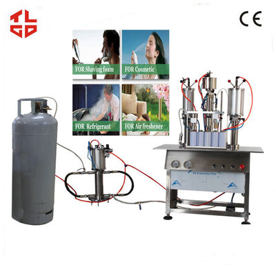 Semi Automatic Aerosol Filling Machine, Aerosol Can Filling Equipment
