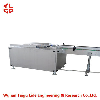 Canned Fresh Air Filling Machine / Aerosol Can Filling Line Stainless Steel