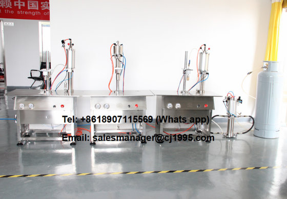 Ipratropium Bromide / Nasal Spray Filling Machine , Aerosol Spray Filling Machine