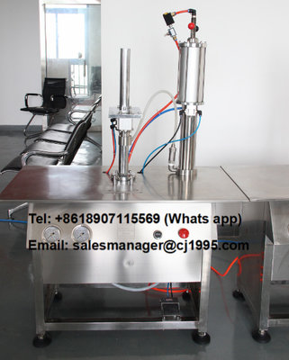 Small Dose Aerosol Filling Machine For Nasal Sprays / MDI Spray / Wound Spray