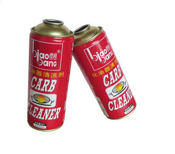 Empty Tin Plate Aerosol Body Spray Can , Refillable Compressed Air Can