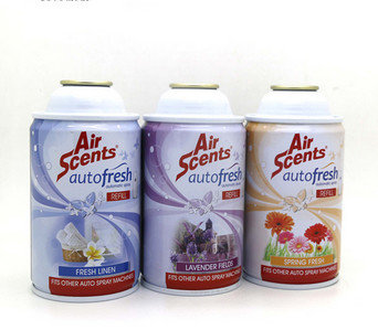 Cosmetic Spray Empty Aerosol Spray Can , Refillable Compressed Air Can