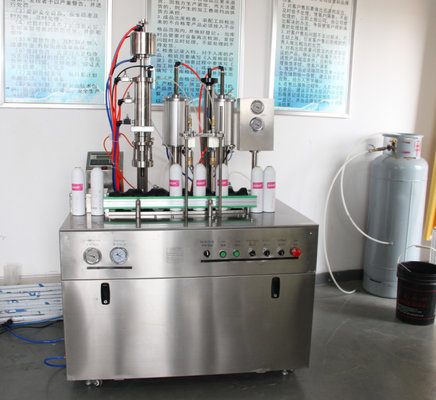 PLC Control System Vacuum Crimping And Air Filling Machines