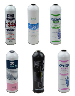 R22 Refrigerant Freon Filling Machine , Pneumatic Aerosol Can Filling Equipment