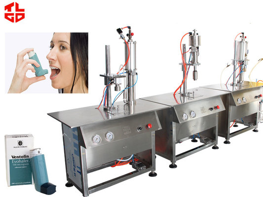 Pharmaceutical Dose Inhaler Asthma Spray Filling Machines