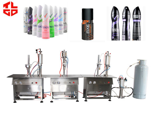 Deodorant / Air Freshener Filling Machine And Capping Machines Semi Automatic