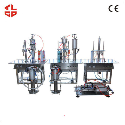 Pneumatic Dirve Aerosol Filling Machine For Polyurethane PU Foam