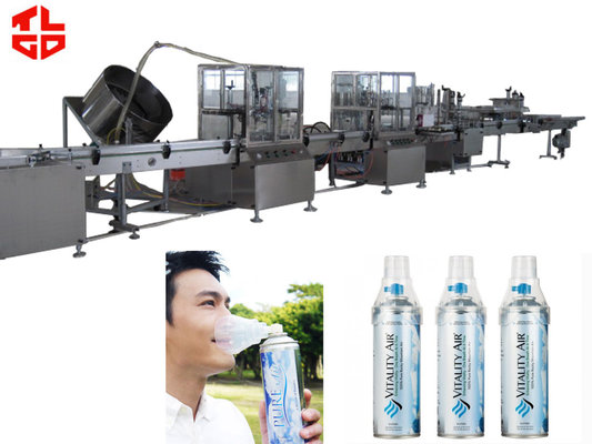 Spray Oxygen Cylinder Filling Machine , Fresh Air Aerosol Filling Machine