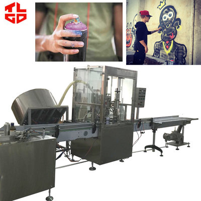 Automatic Graffiti Spray Paint aerosol filling machines