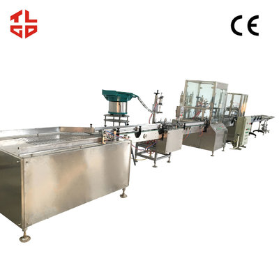 Full Automatic Aerosol Filling Machine , Body Spray / Deodorant Filling Machine
