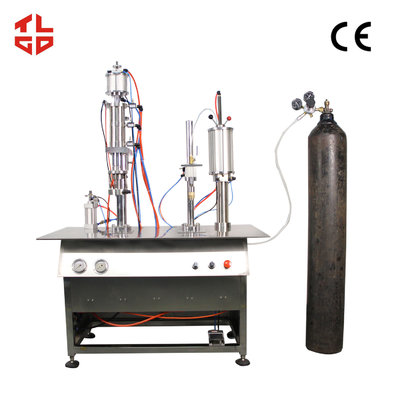 Semi Automatic Canned Fresh Air Filling Machines