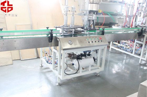 Aerosol Spray Filling Machine , Aerosol Can Filling Equipment 1500-3000 Cans / Hour