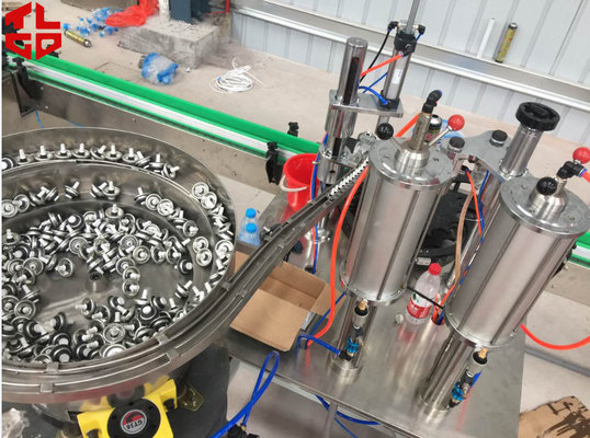 Aerosol Spray Filling Machine , Aerosol Can Filling Equipment 1500-3000 Cans / Hour