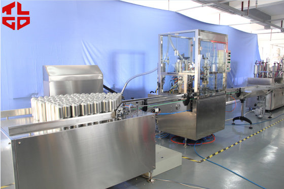 Body Spray Automatic Aerosol Filling Machine , Automatic  Perfume Filling Machine