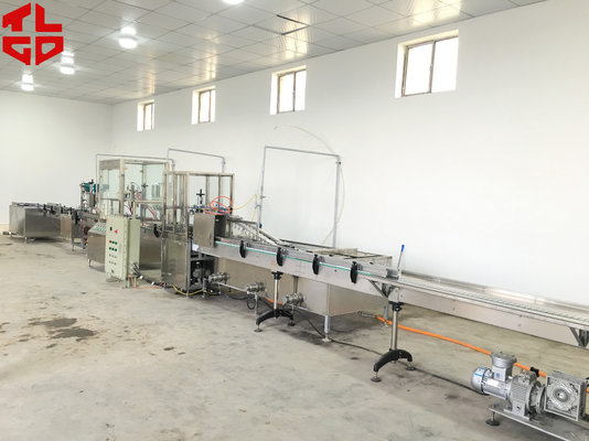 Automated Aerosol Can Filling Machine For Car Engine Cleaner Spray