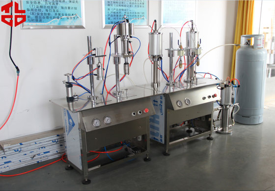 Semi Automatic Professional Butane Gas LPG Gas Refilling Machine  Max 500ml