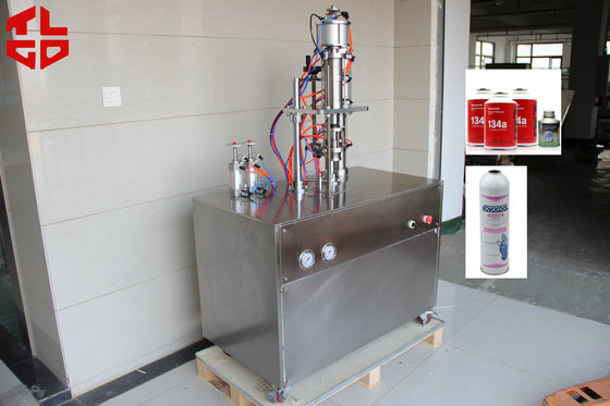 Pneumatic HFC-134A Gas Refrigerant Filling Machine Semi Automatic Easy Operation