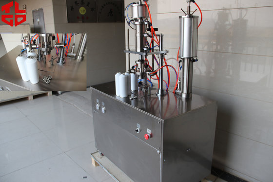 R22 R410a F12 F22 R134a HFC-134a Freon Refrigerant Filling Equipment , Spray Can Filling Machine