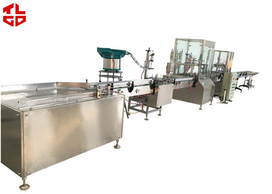 Snow Spray Automatic Aerosol Filling Machine / Aerosol Can Filling Equipment