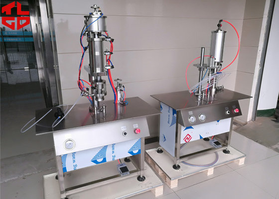 Semi-Automatic Shaving Gel Shaving Foam Spray Bag On Valve Filling Machines, Aerosol Can Filling Machines