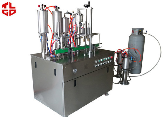 Aerosol Spray Filling Machine , Automatic Spray Painting Machine Suppliers