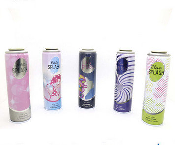 Tinplate Car Spray Paint Can , Aerosol Spray Bottle For Car Windows Spray
