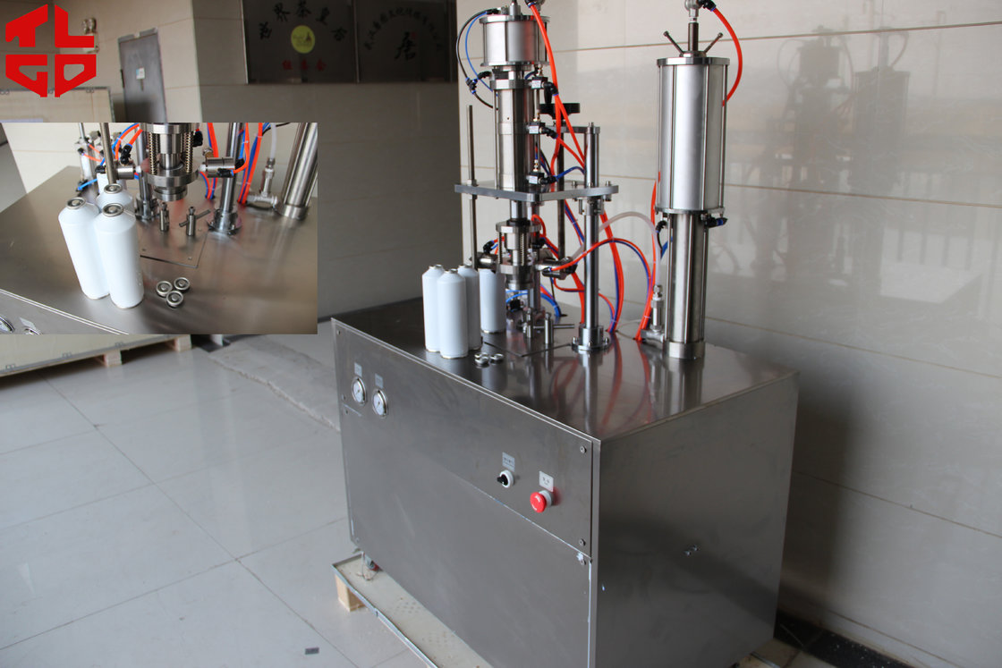 R22 R410a F12 F22 R134a HFC-134a Freon Refrigerant Filling Equipment , Spray Can Filling Machine