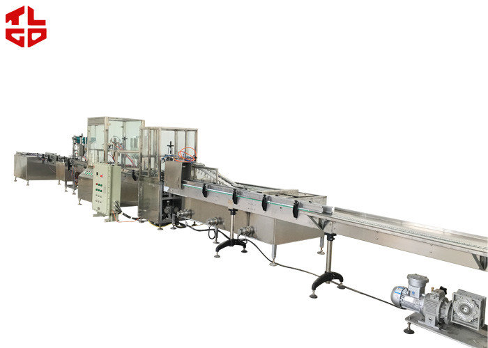 Automatic Aerosol Filling Machine / Equipment For Police Spray and Pepper Spray Bottle