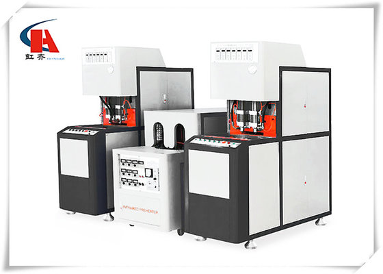 2L 2000BPH Semi Automatic PET Stretch Blow Moulding Machine With Two Preheaters