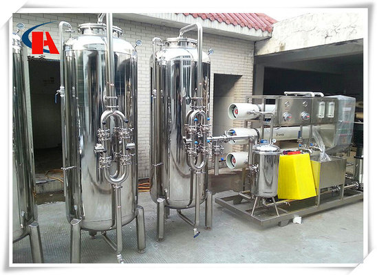 High Safety Water Treatment Machine , 380v Drinking Water Purifier Machine