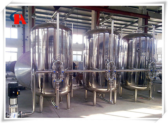 Online Monitor Reverse Osmosis System , Plc Control Water Treatment Machine