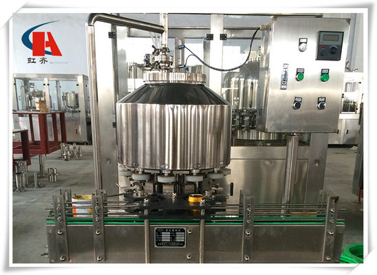 Carbonated Soft Drink Bottling Machine , Bottling Line Equipment 0.4Mpa Heating Steam Pressure