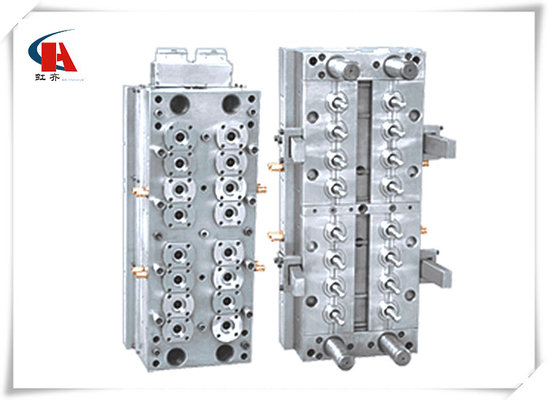 Preform Injection Molding Mold 3D CAD / CAM Engineering Increasing Of Bottle Yield