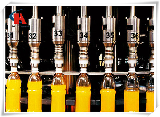 Automatic Juice Production Line 4 - 6°C Filling Temperature With Water Treatment