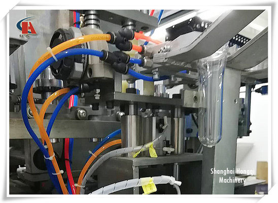 Plc Controlled Pet Bottle Blow Molding Machine 500 - 600bph Output 1 Year Warranty