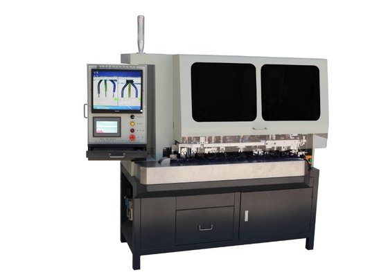 Multifunctional Automatic Cable Stripping Machine French 2 Pin Plug 0.6 - 0.8MPa